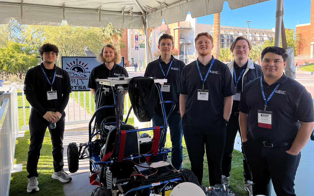 Autonomous go-kart races past the finish line | Engineering ...