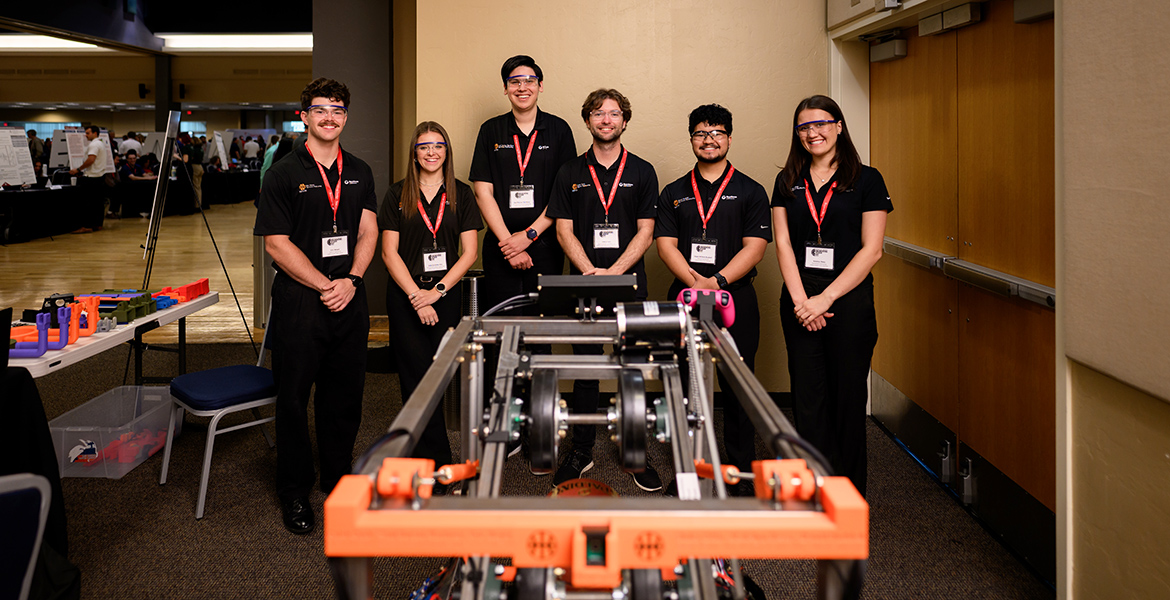Basketball-Shooting Robot Inspires at Design Day 2024 | Engineering ...